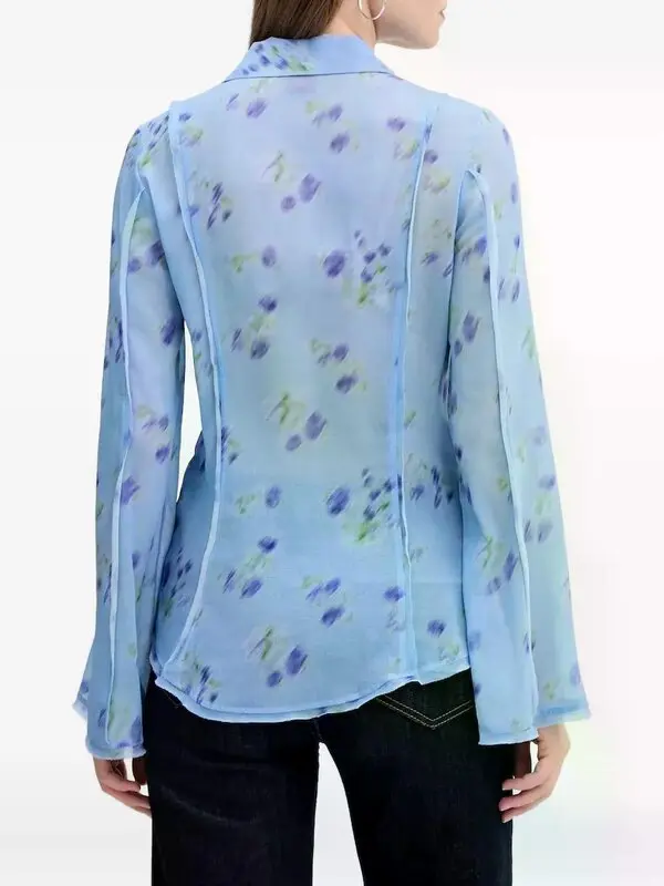 Hugo Floral Print Button-down Shirt