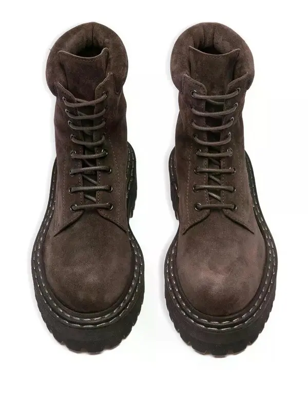 Officine Creative Blossom Lace-up Boots