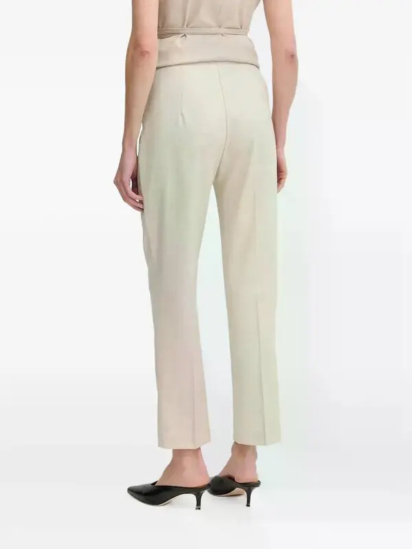 SANDRO FERRONE Wrap-front Darted Trousers