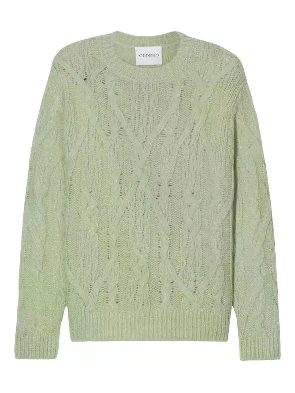 Closed Cable-knit Sweater