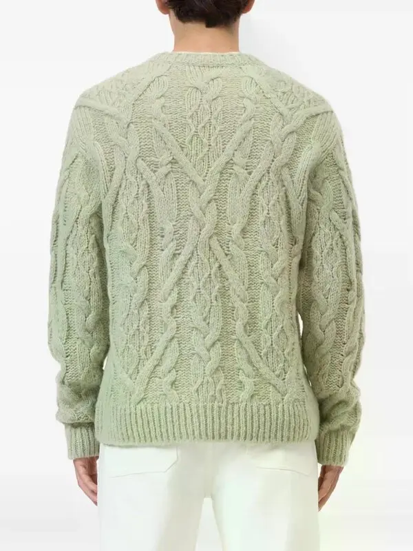 Closed Cable-knit Sweater