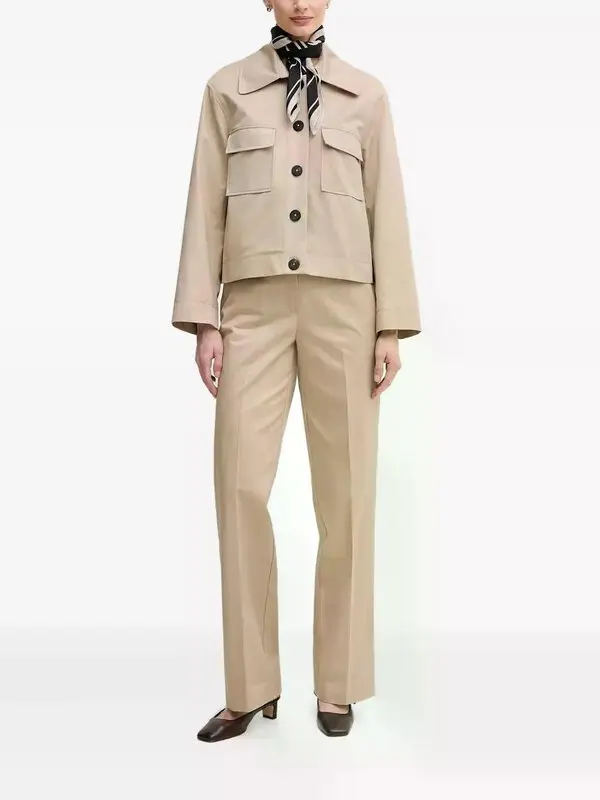 PEDRO DEL HIERRO Button-fastening Flap-pocket Jacket - Neutrals