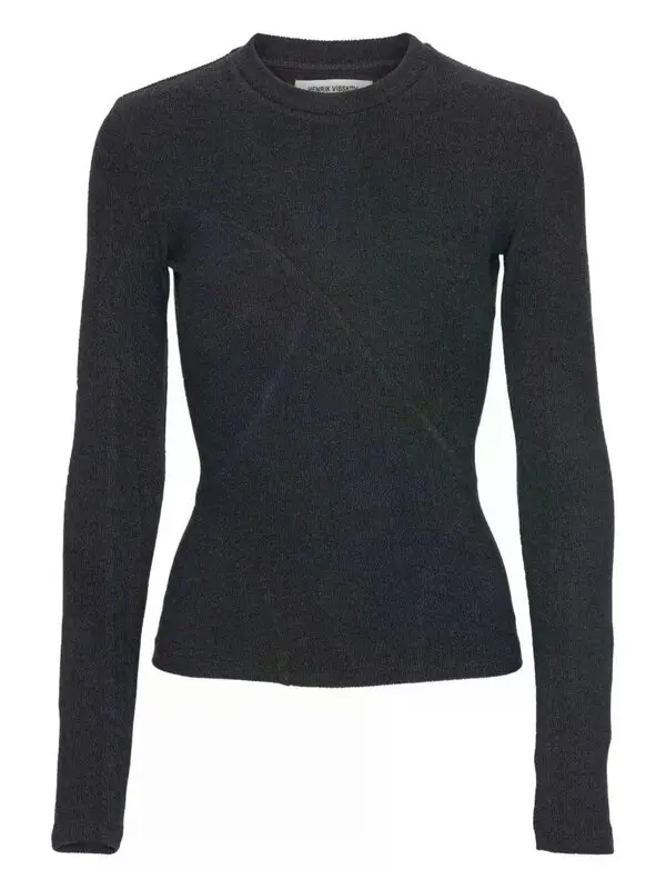 Henrik Vibskov Textured Cross-back Top