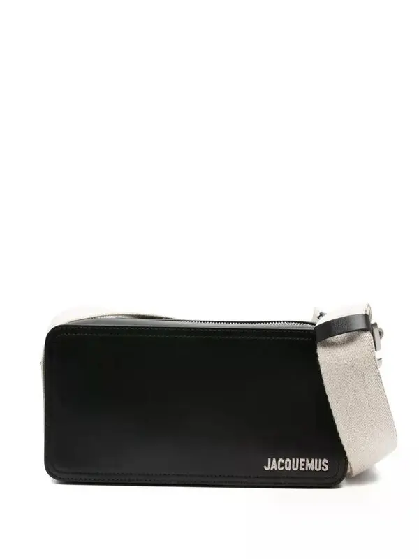 Jacquemus Logo-plaque Utility Shoulder Bag - Black