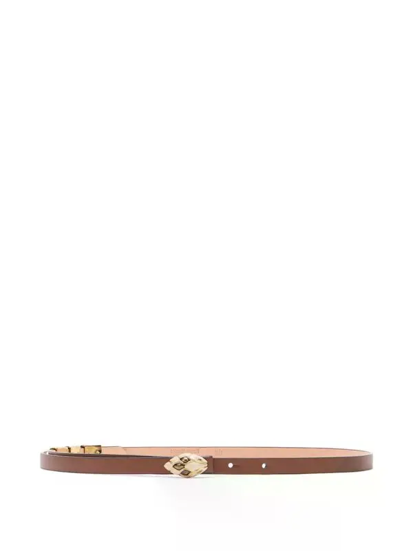 Roberto Cavalli Crystal-embellished Belt - Brown