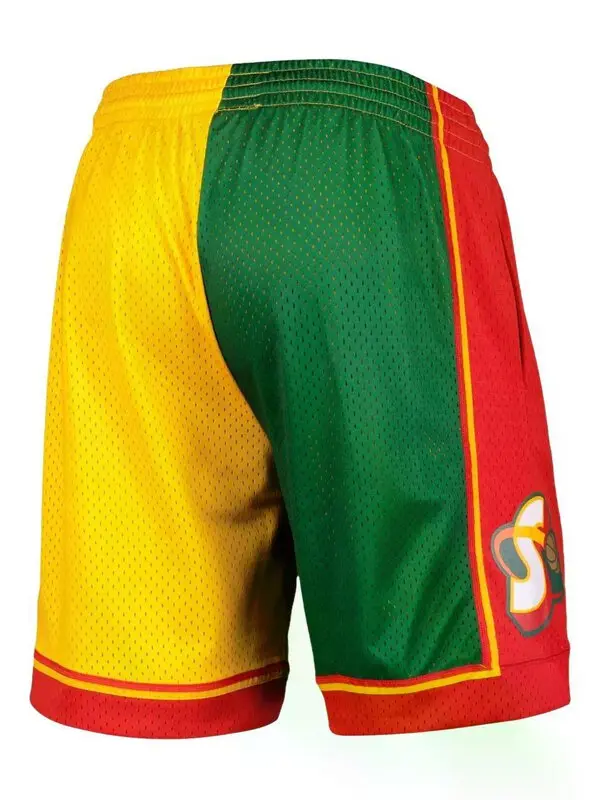 Mitchell & Ness Nba Seattle Supersonics 1995 Split Swingman Shorts