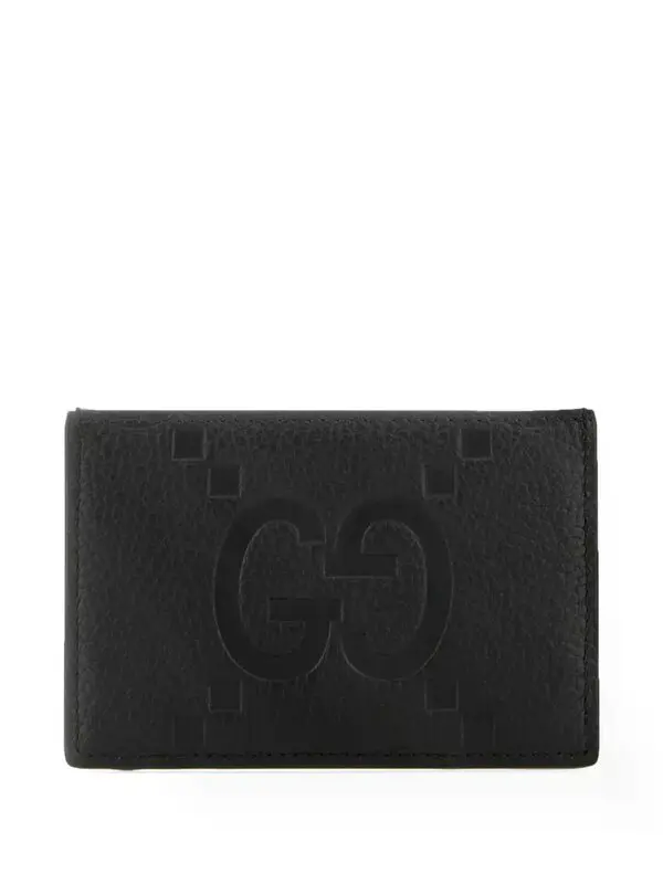 Gucci Gg-embossed Cardholder - Black