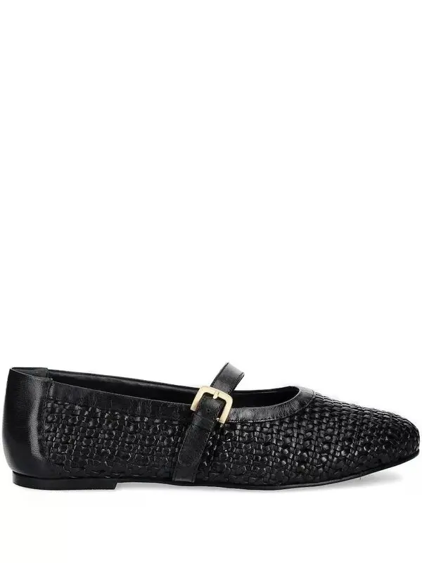 Gant Woven Leather Mary Jane Flats