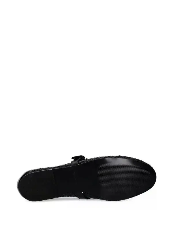 Gant Woven Leather Mary Jane Flats