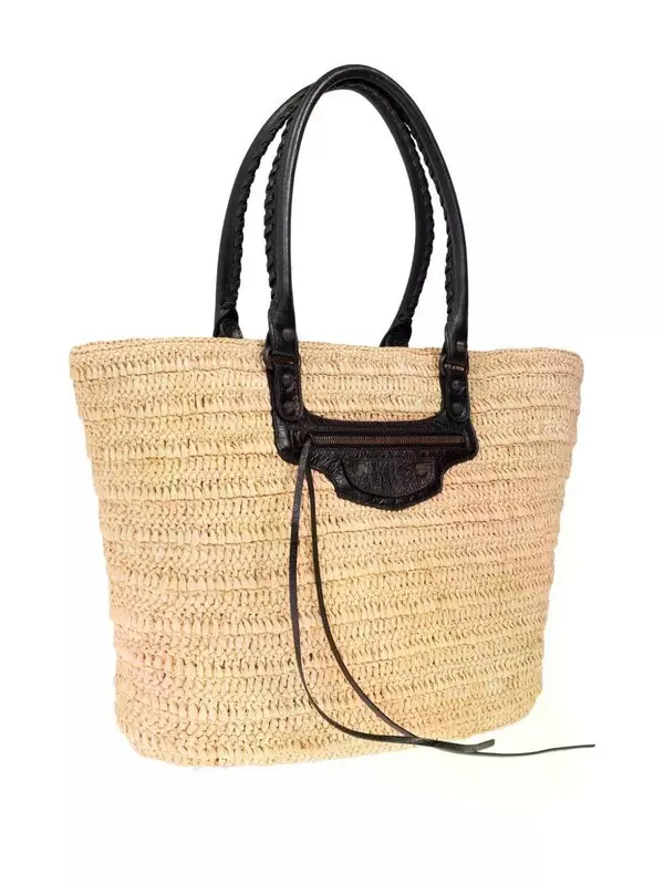 Balenciaga Raffia Tote