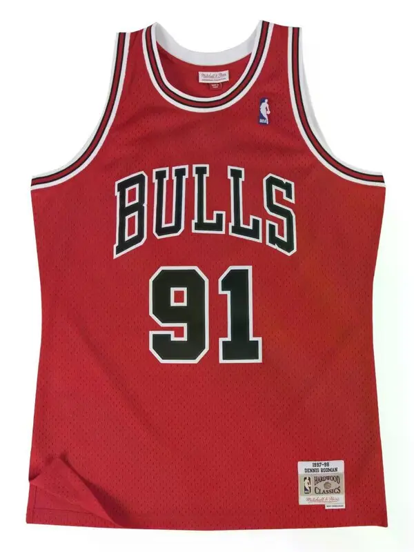 Mitchell & Ness Bulls Logo-print Vest