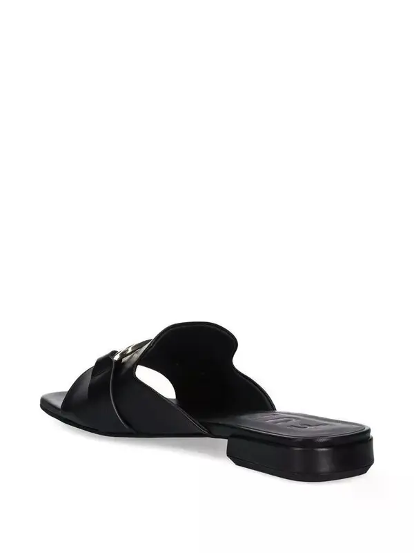 Furla Buckle-detail Flat Sandals