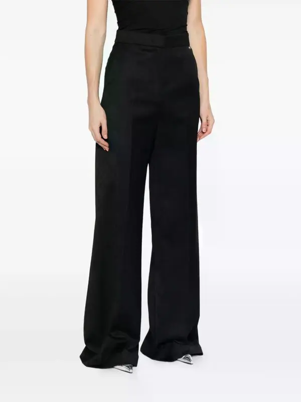 NISSA Geometric-pattern Trousers