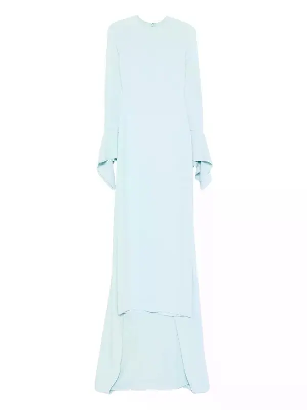 Solace London Blake Maxi Dress - Blue