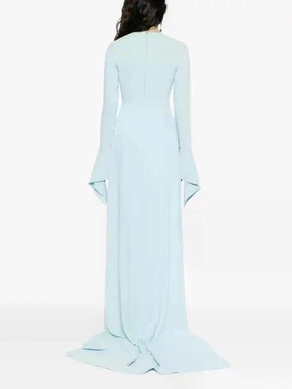 Solace London Blake Maxi Dress - Blue