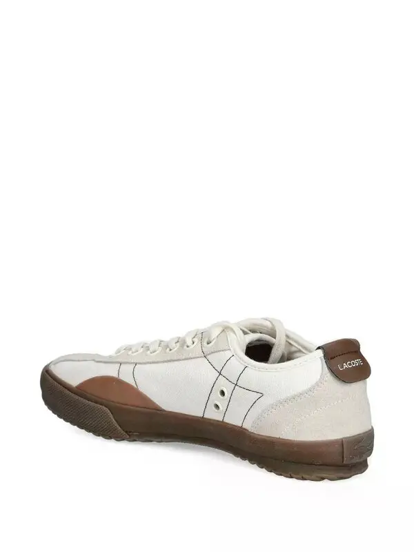Lacoste Suede-panelled Sneakers