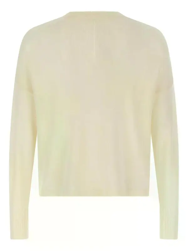 MA'RY'YA Round-neck Sweater With Pocket - Neutrals
