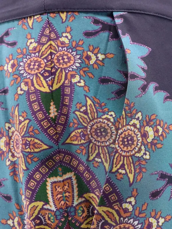 Etro Paisley-print Side-panel Trousers