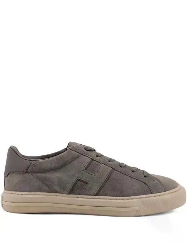 Hogan Suede Lace-up Sneakers - Grey