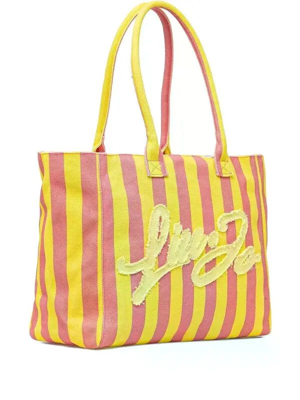 Liu Jo Striped Beach Bag