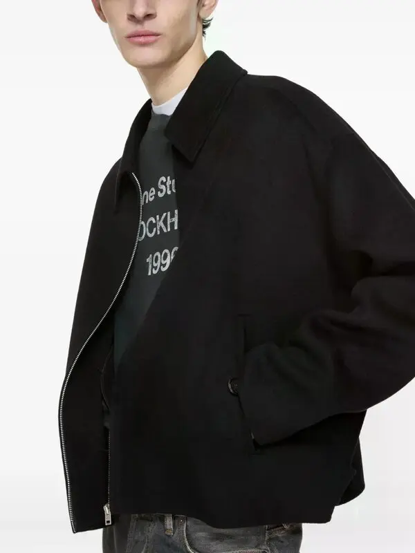 Acne Studios Zip-front Jacket - Black