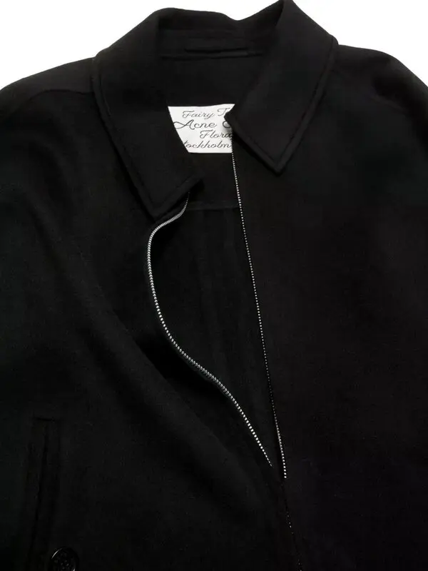 Acne Studios Zip-front Jacket - Black