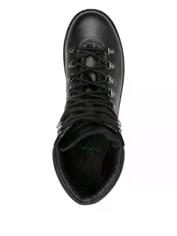 Diemme Lace-up Leather Boots - Black