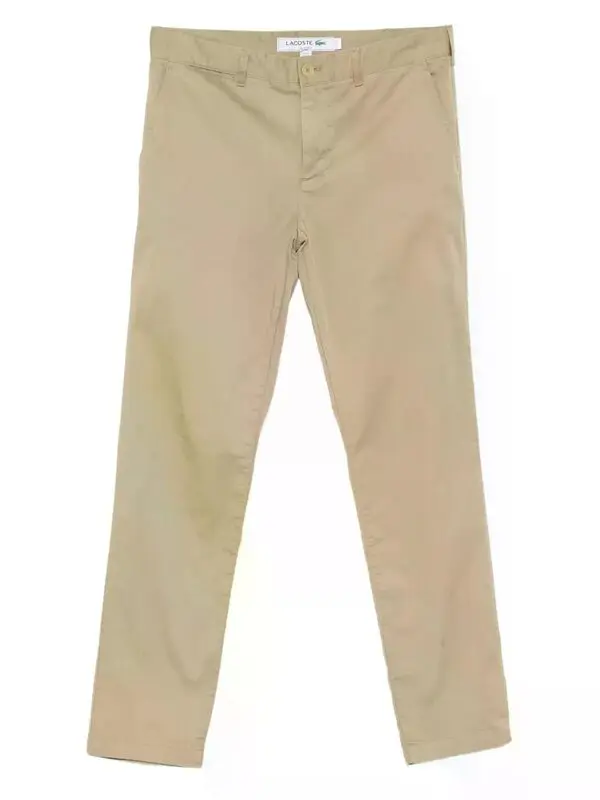 Lacoste Straight-leg Trousers - Brown