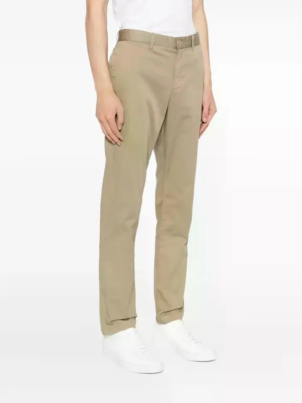 Lacoste Straight-leg Trousers - Brown