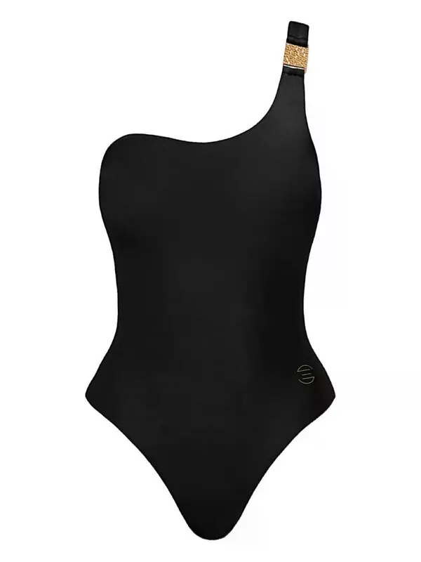 SOFIA ERHAN One-shoulder One Piece Swimsuit - Black