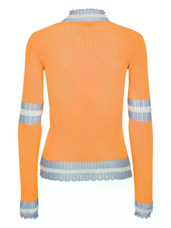 Henrik Vibskov Perforated Ruffled Sweater