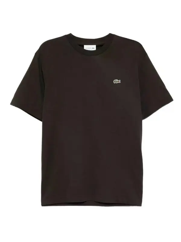 Lacoste Short Sleeves T-shirt - Brown