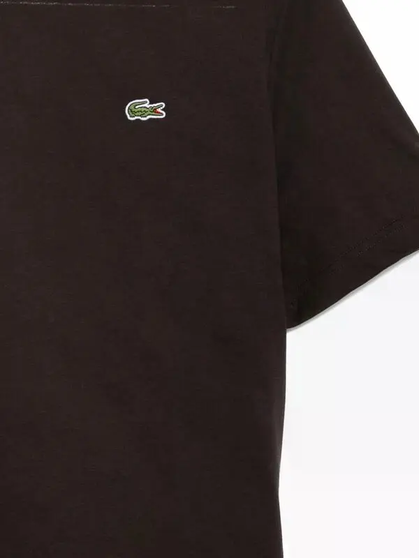 Lacoste Short Sleeves T-shirt - Brown