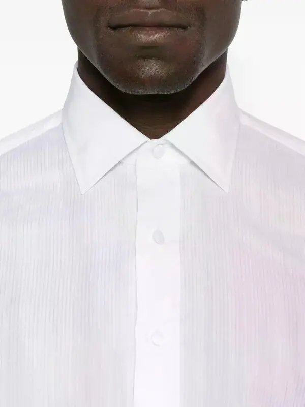 Tagliatore Striped Cotton Shirt