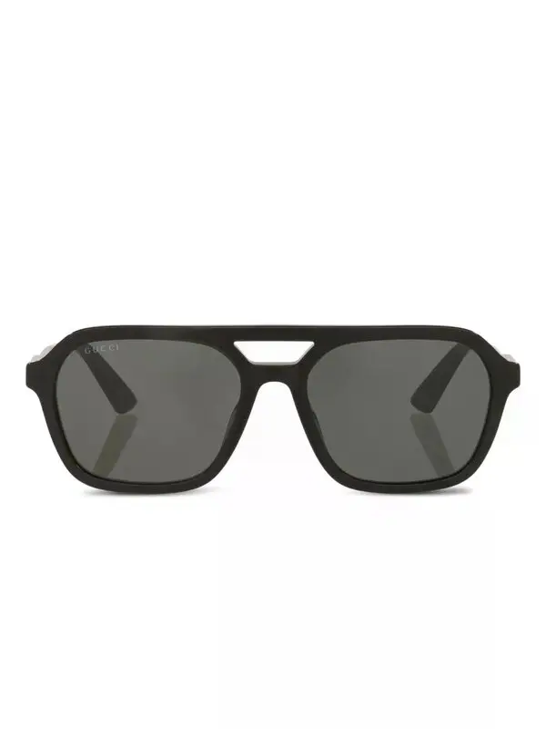 Gucci Square-frame Sunglasses - Black