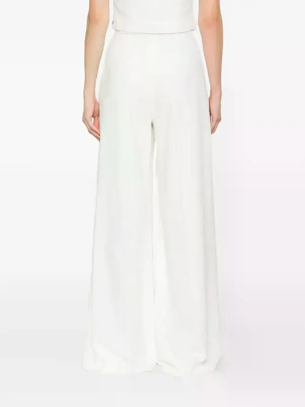NISSA Pleated Trousers With Embellishments