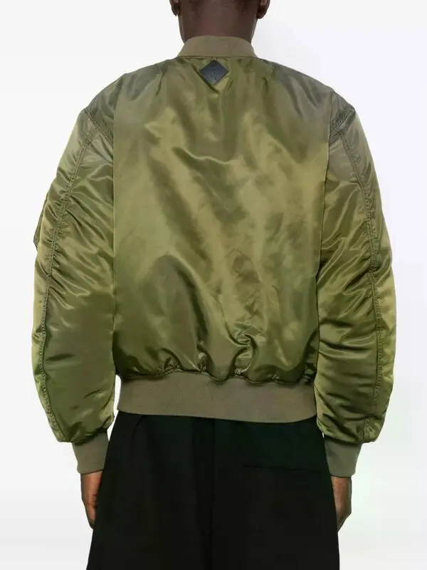 HAIKURE Zip-front Bomber Jacket
