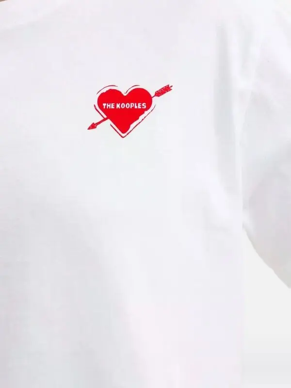 The Kooples Heart-detail T-shirt