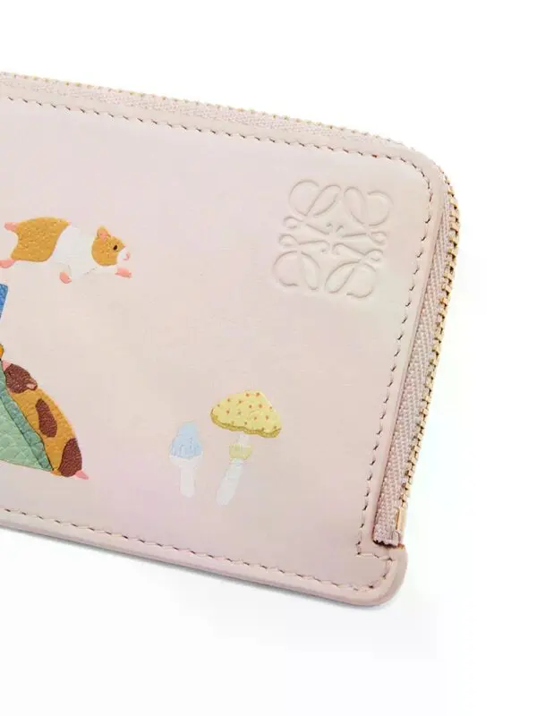 Loewe Animal-print Zip Cardholder