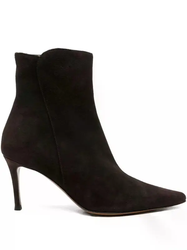 Roberto Festa 80mm Saki Stiletto Boots - Brown
