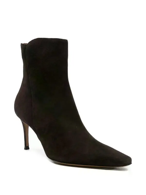 Roberto Festa 80mm Saki Stiletto Boots - Brown