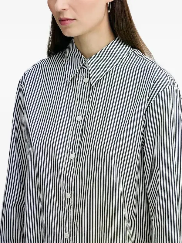 Marc O'polo Striped Mini Shirt Dress