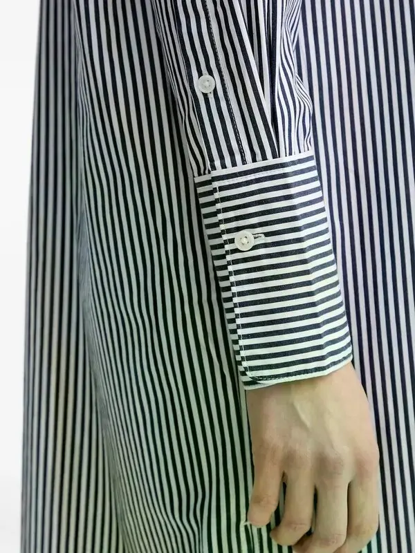Marc O'polo Striped Mini Shirt Dress