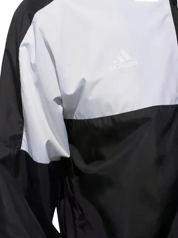 Adidas Colour-blocked Zip-up Jacket