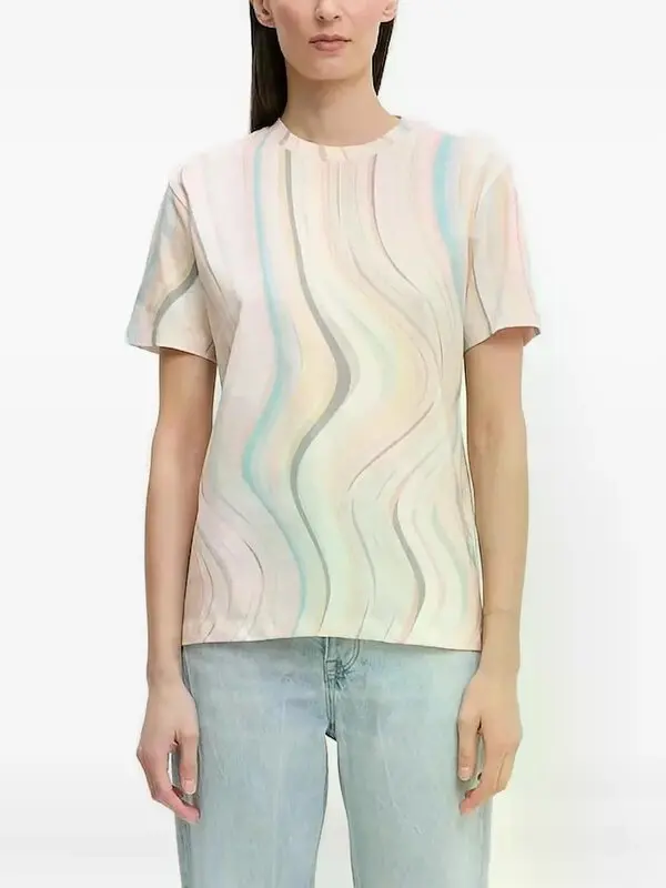 Paul Smith Wave-print T-shirt