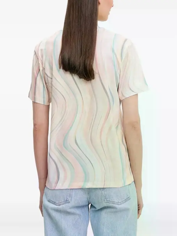 Paul Smith Wave-print T-shirt