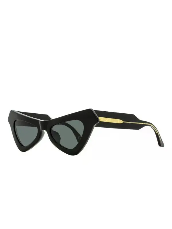 Marni Fairy Pools Cat-eye Frame Sunglasses - Black
