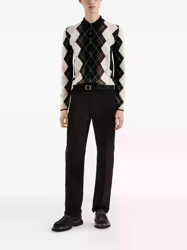 Dolce & Gabbana Corduroy Trousers - Black