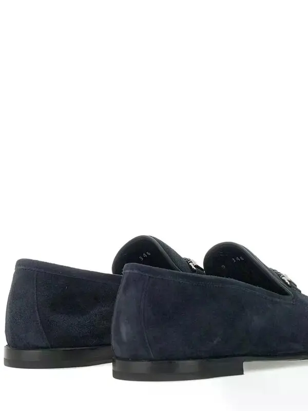 BARRETT Suede Braided Loafers