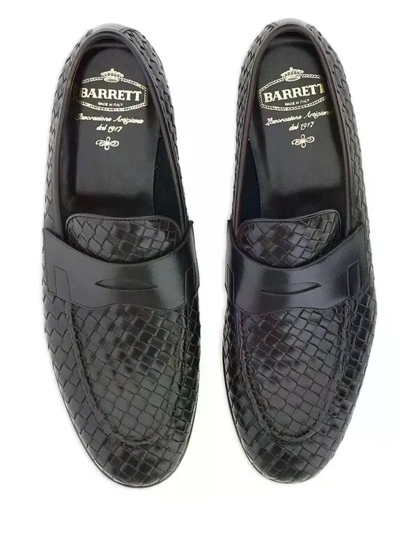 BARRETT Woven Leather Loafers
